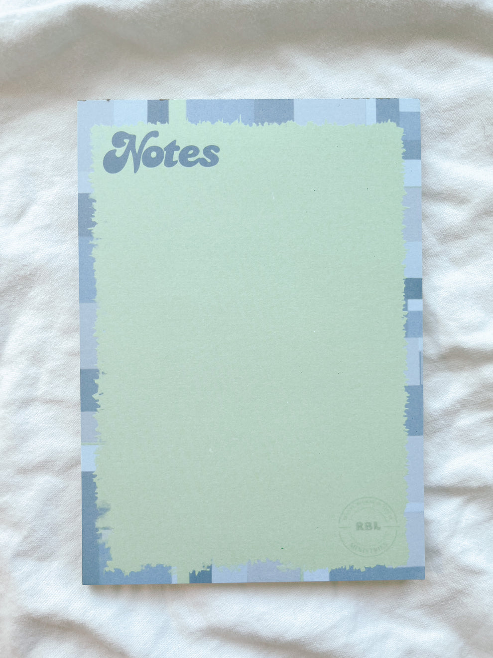 Blank Retro Notepad – RBL Ministries